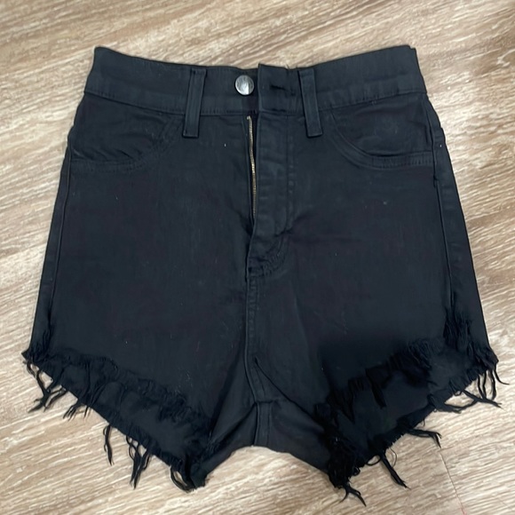 Gjg Denim | Shorts | Frayed Denim Shorts | Poshmark